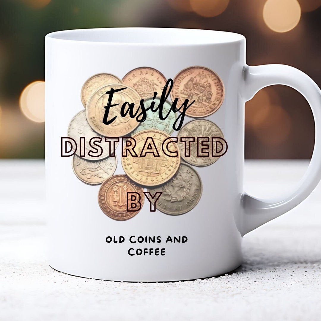Coin Collector Personalized Cup for a Coin Collector for Coin ...