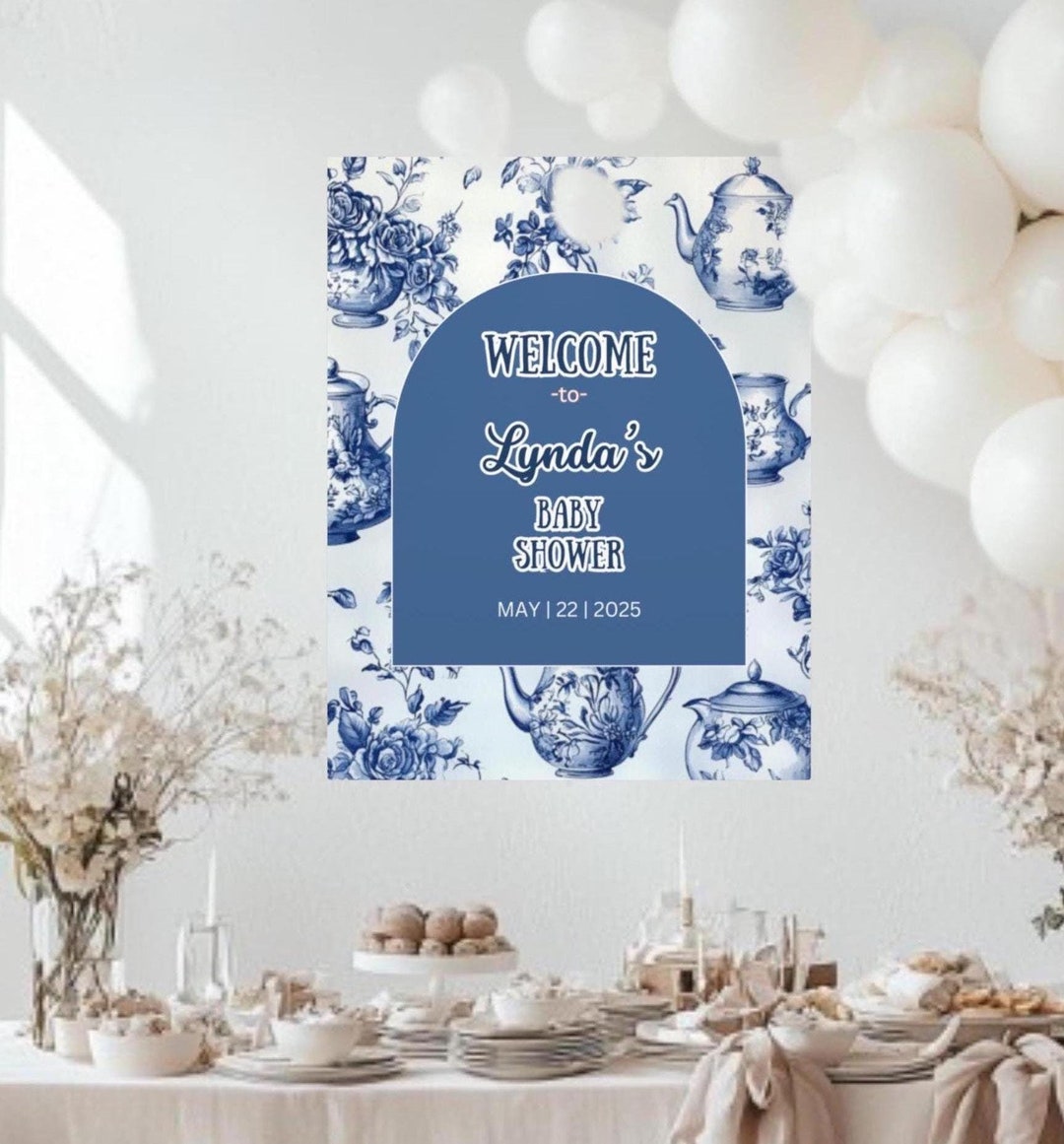Welcome Signs Baby Shower Regency Era Welcome Sign, New Mom Gift, Event ...