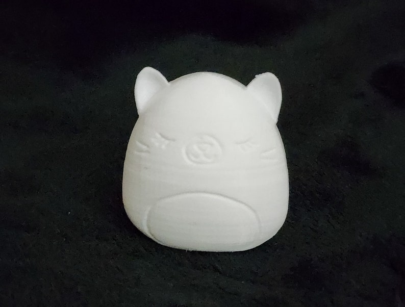Squishmallow Set With Custom Made 3D Printed Raw Squishmallow Figurine ...