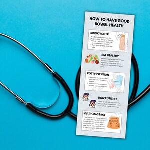 DIGITAL DOWNLOAD: Bowel Health; Patient Education Rack Card - Etsy