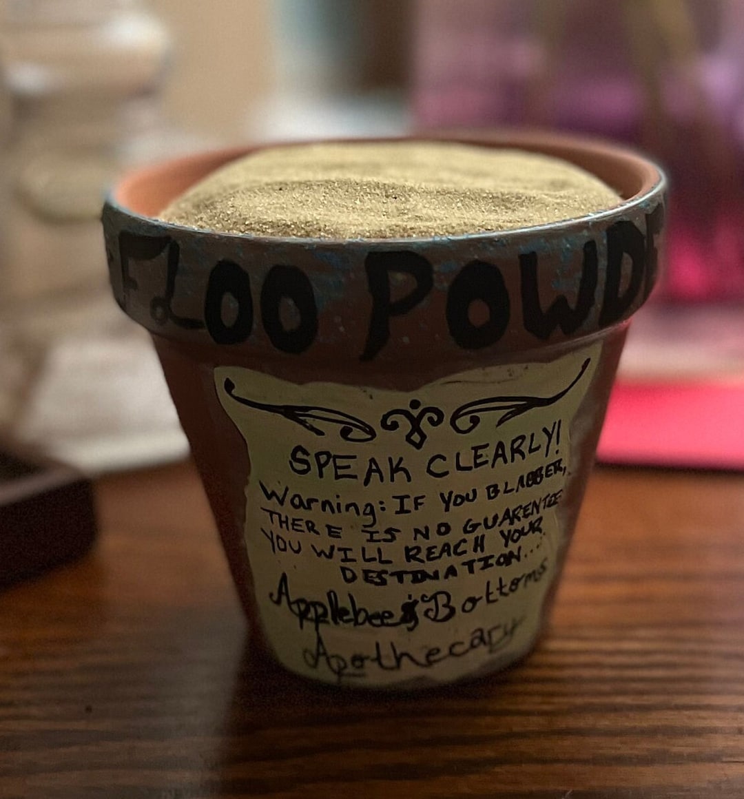 Harry Potter Floo Powder Replica Potion Magical Home Experience - Etsy