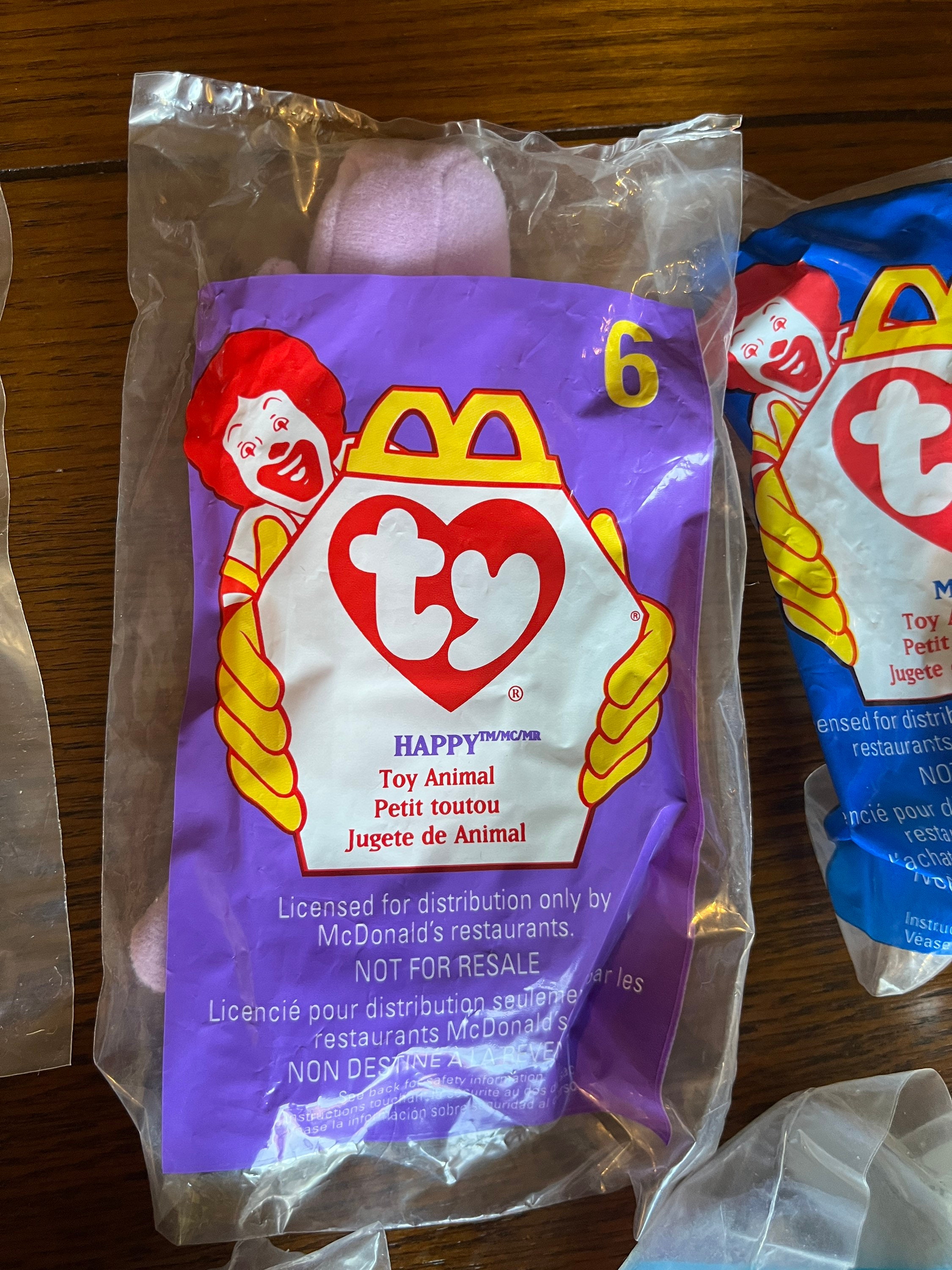 Lot of 7 Teanie Beanie Babies in Original Packaging - Etsy