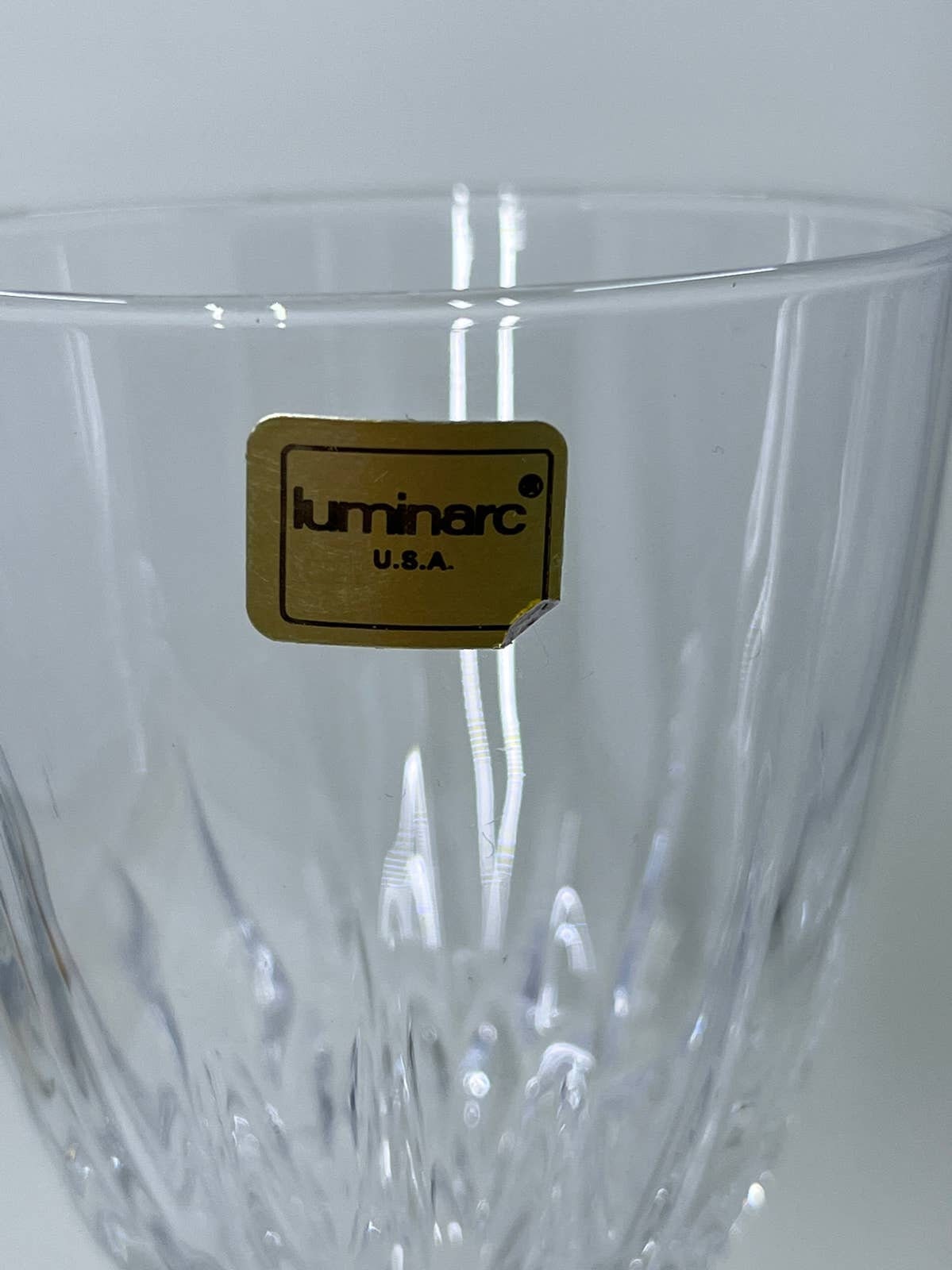 Replacement Luminarc Crystal Wine Glass - Etsy