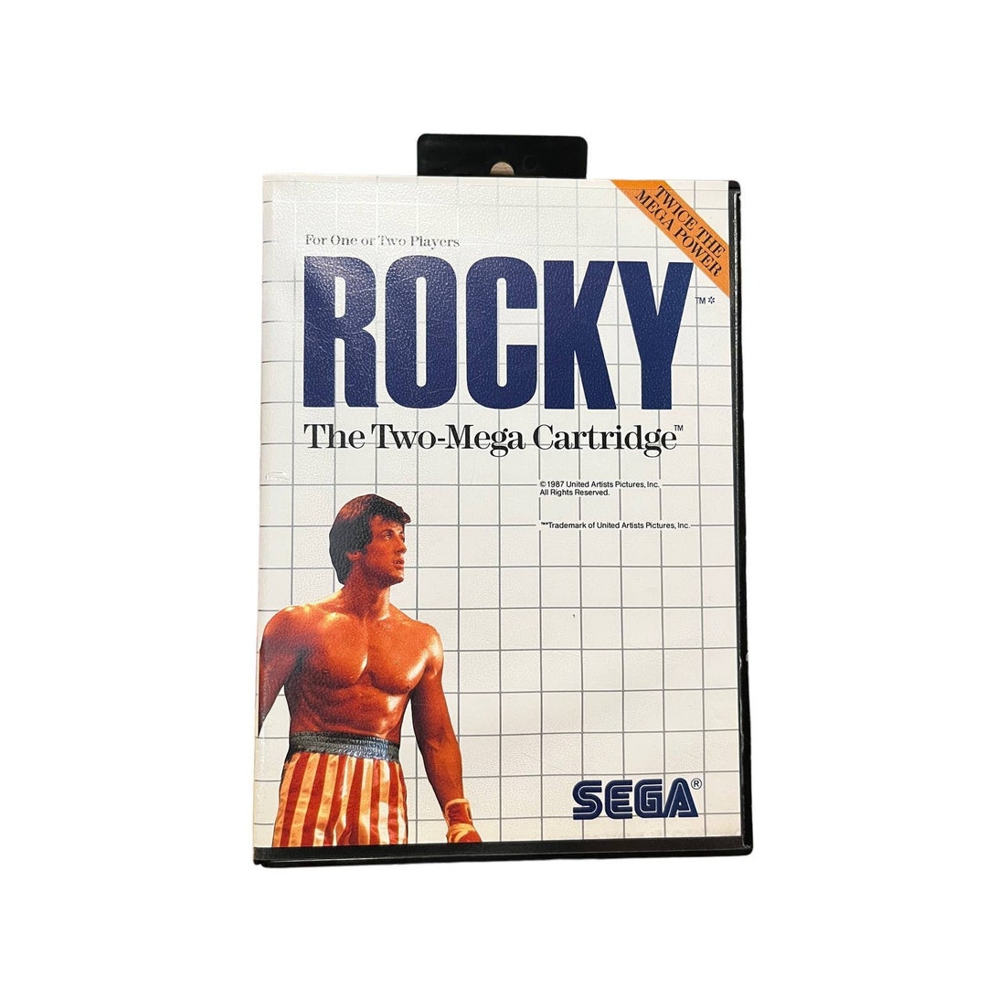 SEGA Rocky Mega Cartridge (tested/working) - Etsy