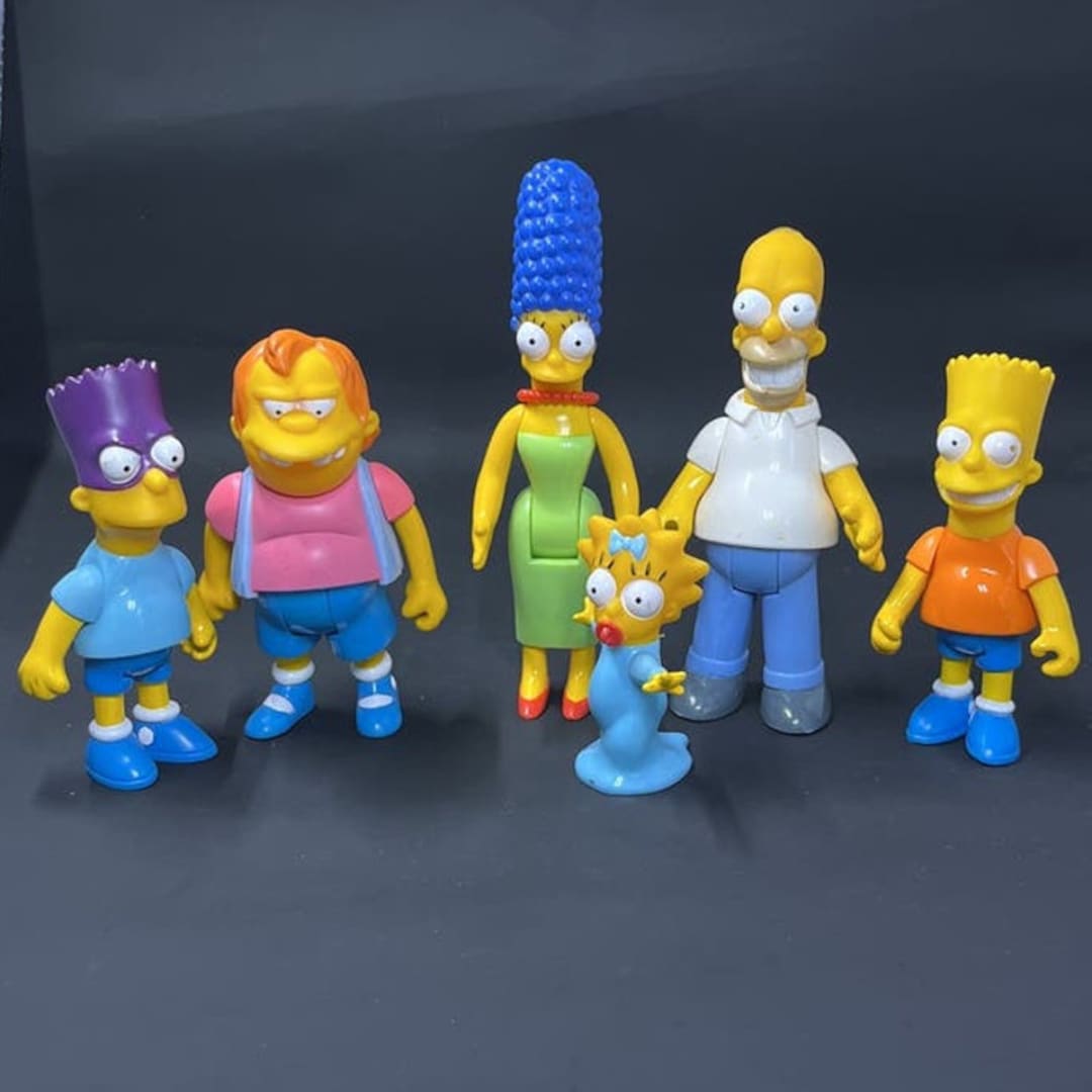 Vintage 1990 20th Century Fox Simpsons Figures - Etsy