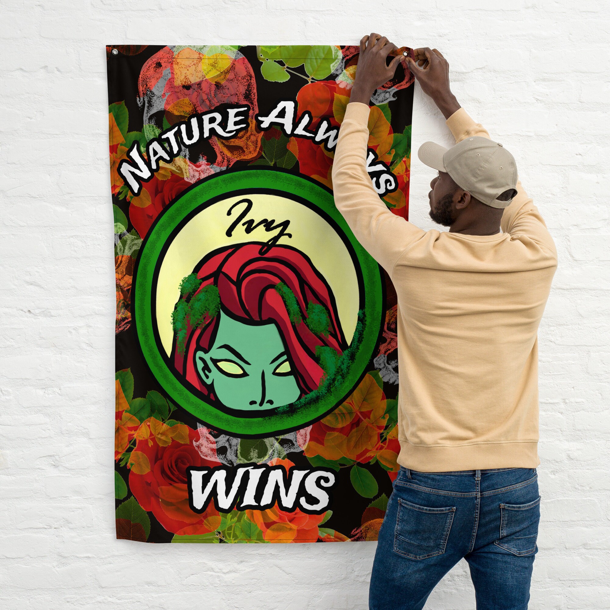 Poison Ivy Flag - Etsy