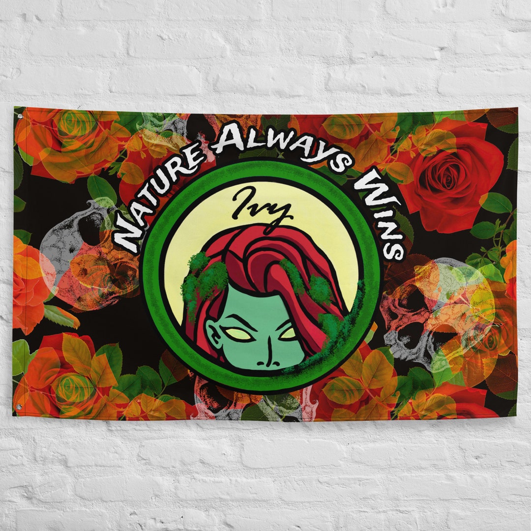 Horizontal Ivy Flag - Etsy