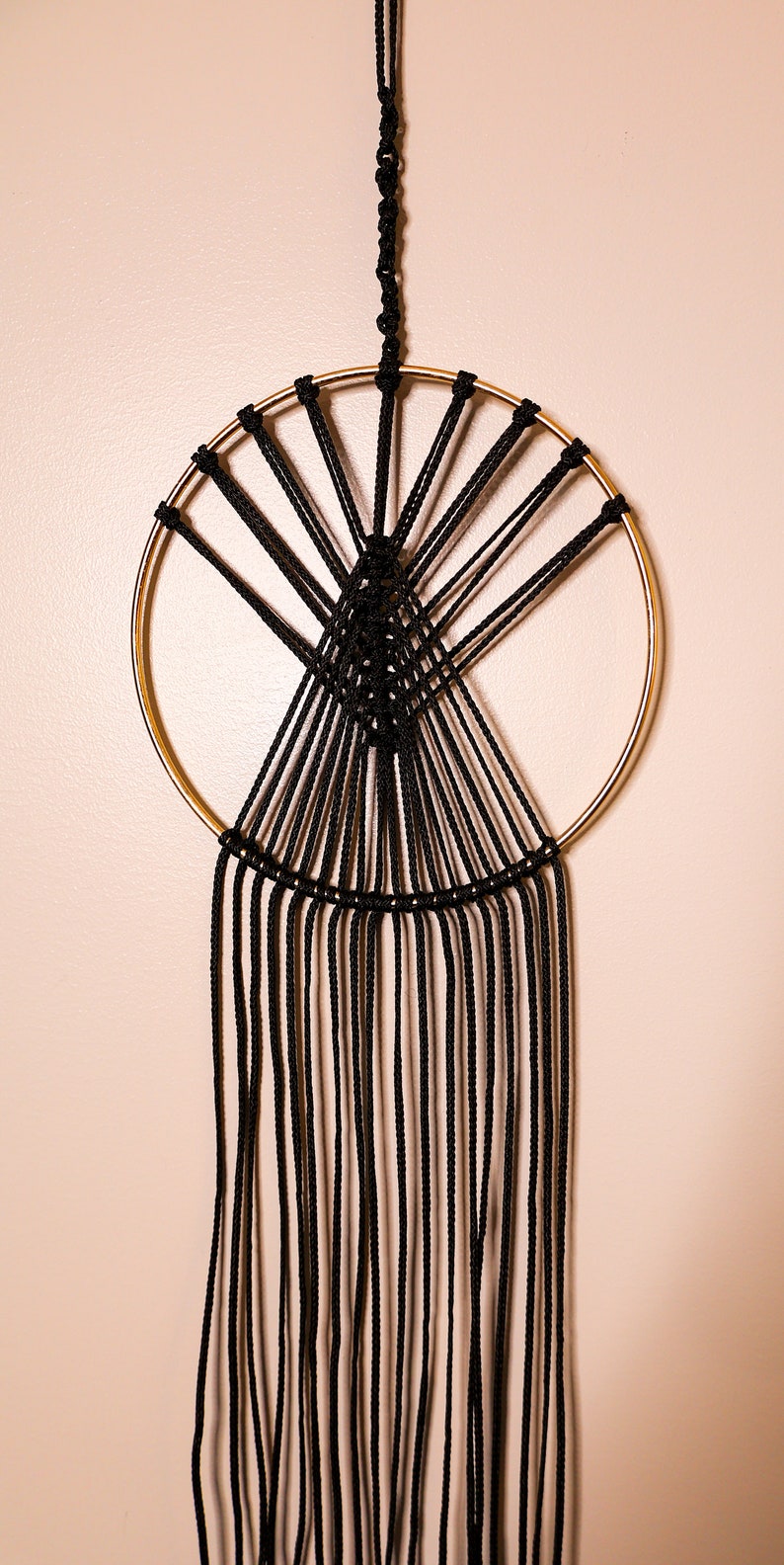 Macrame Hoop Wall Decor Home Decor Macrame Wall Art - Etsy