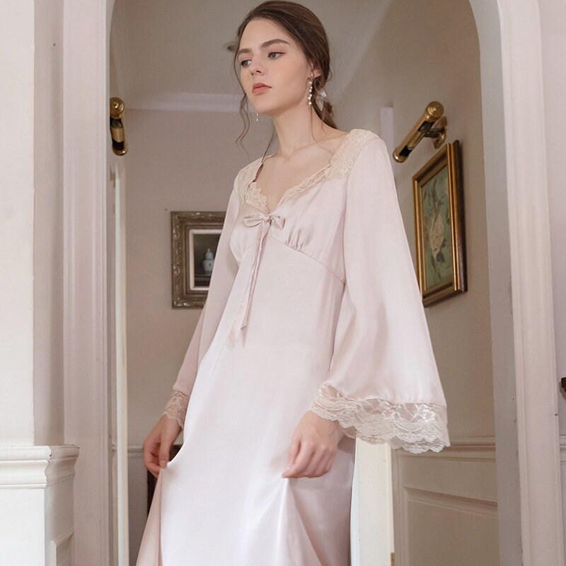 Princess Nightgown Romantic Nightwear Women Vintage Sleepwear - Etsy Canada