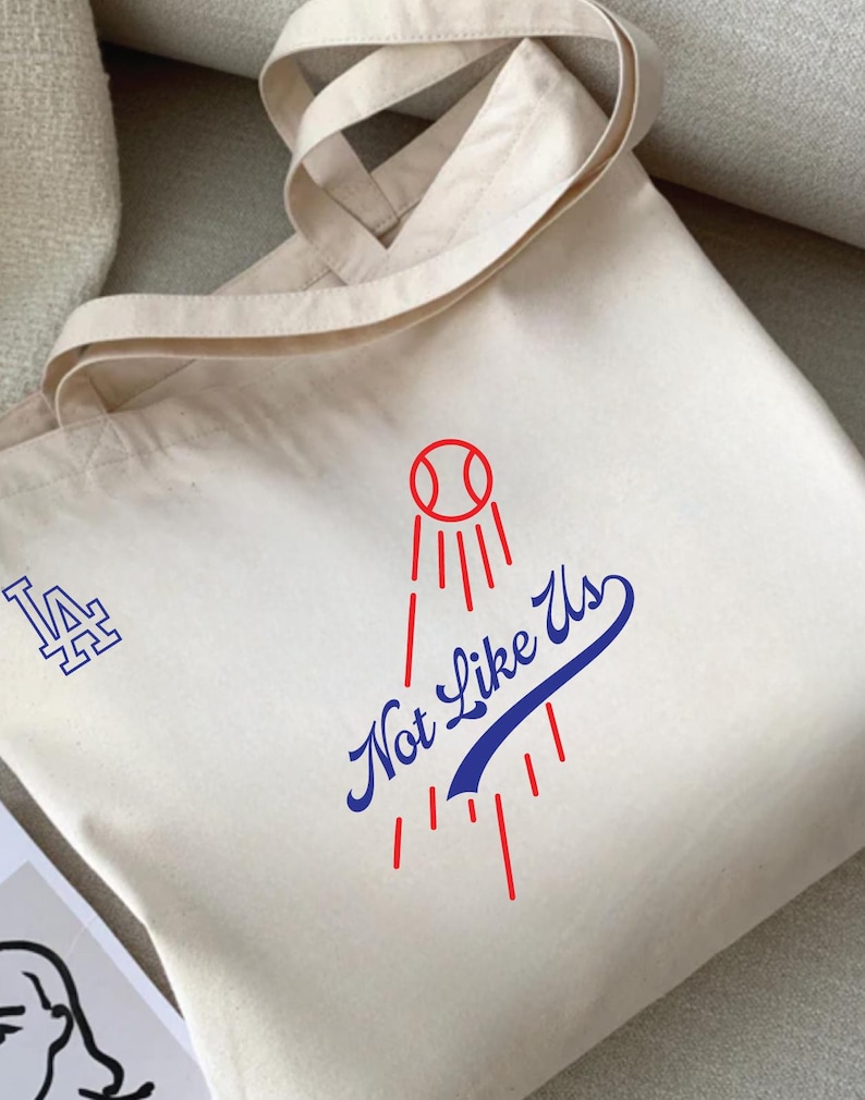 Los Angeles Dodgers Tote Bag | LA Dodgers Canvas Shoulder Bags ...