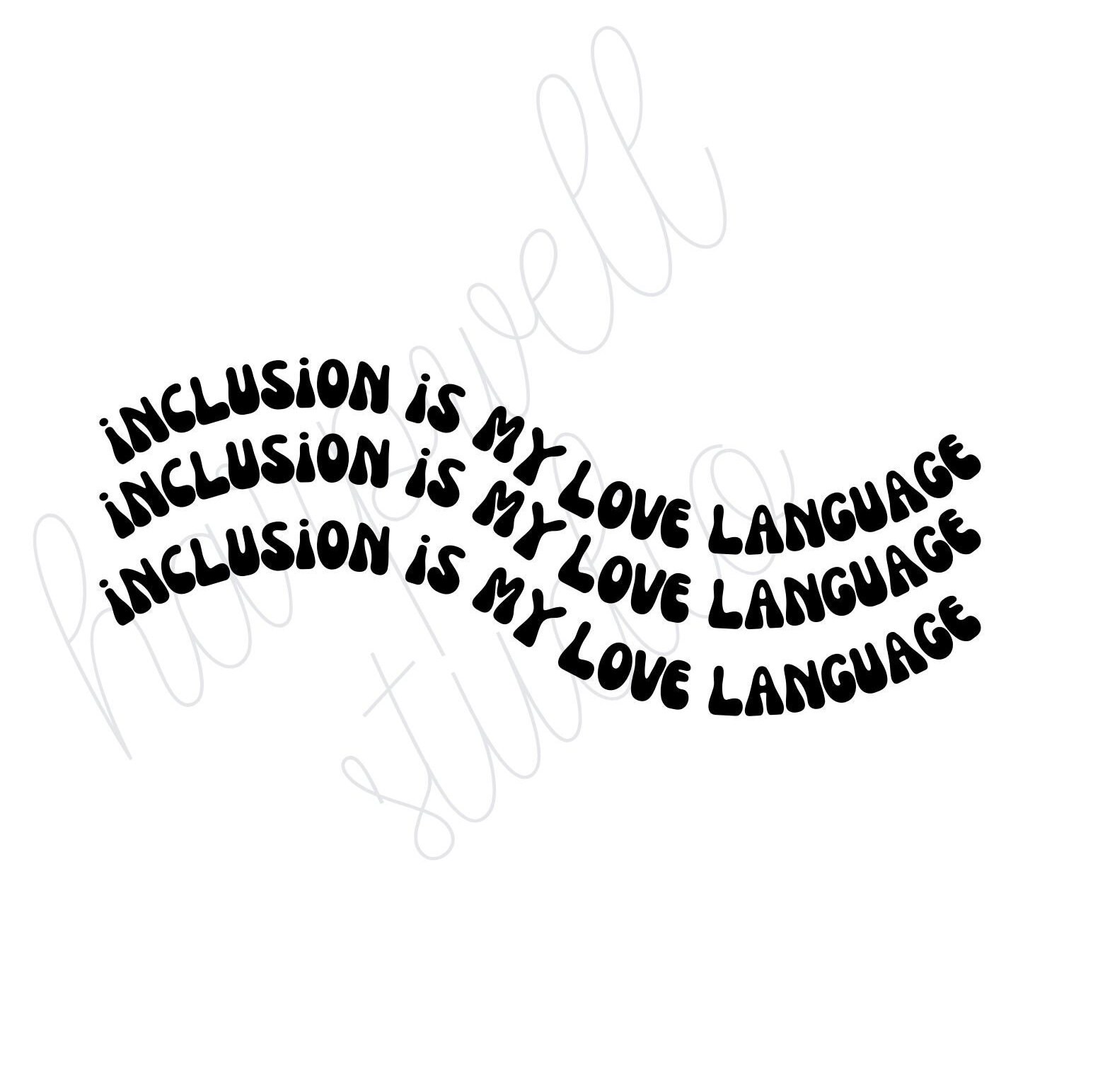 Inclusion is My Love Language Svg Autism Acceptance Svg - Etsy