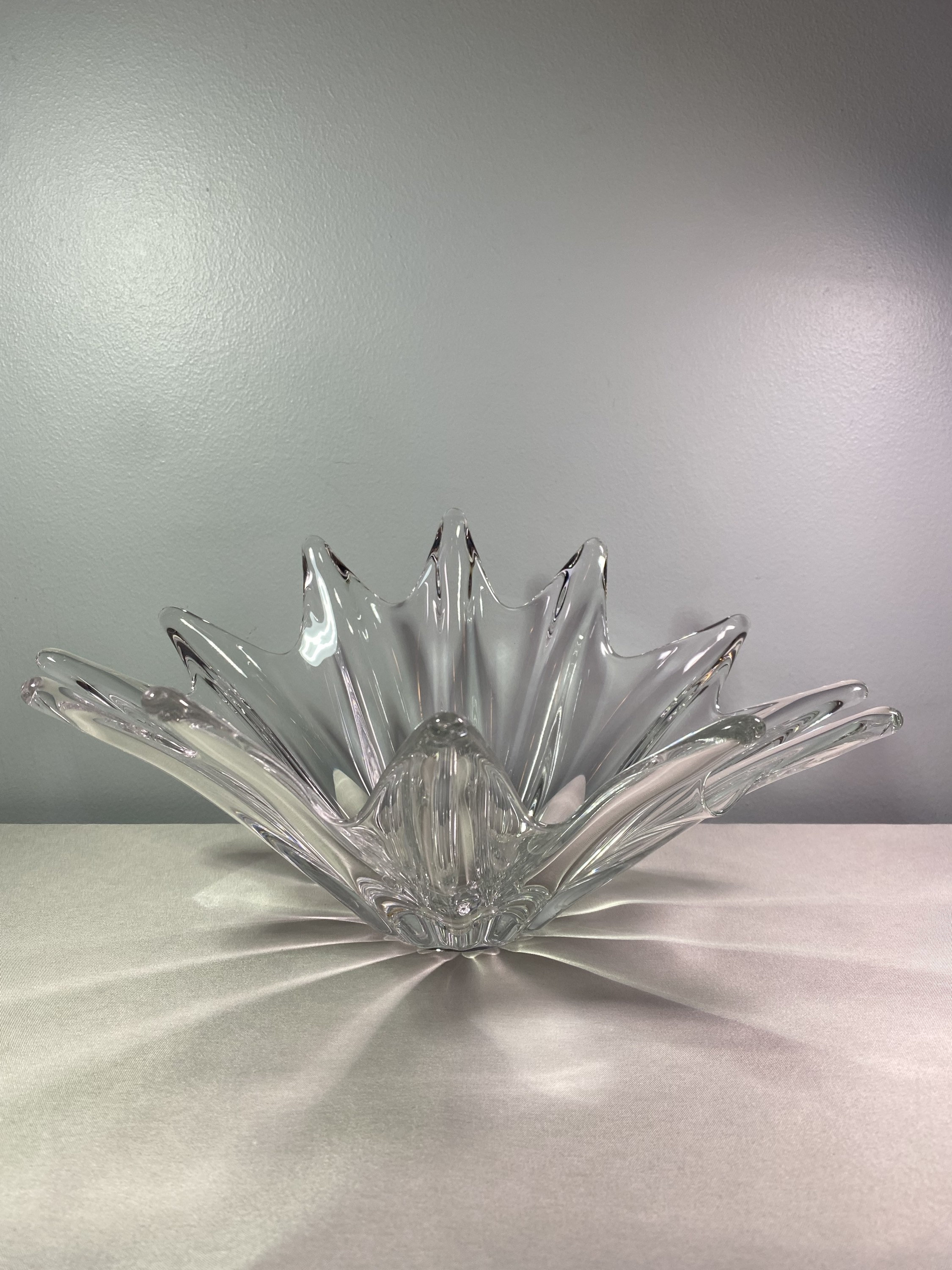 Freeform Crystal Splash Bowl 12 Points Centerpiece - Etsy