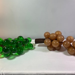 Mid-century Lucite Grapes - Etsy