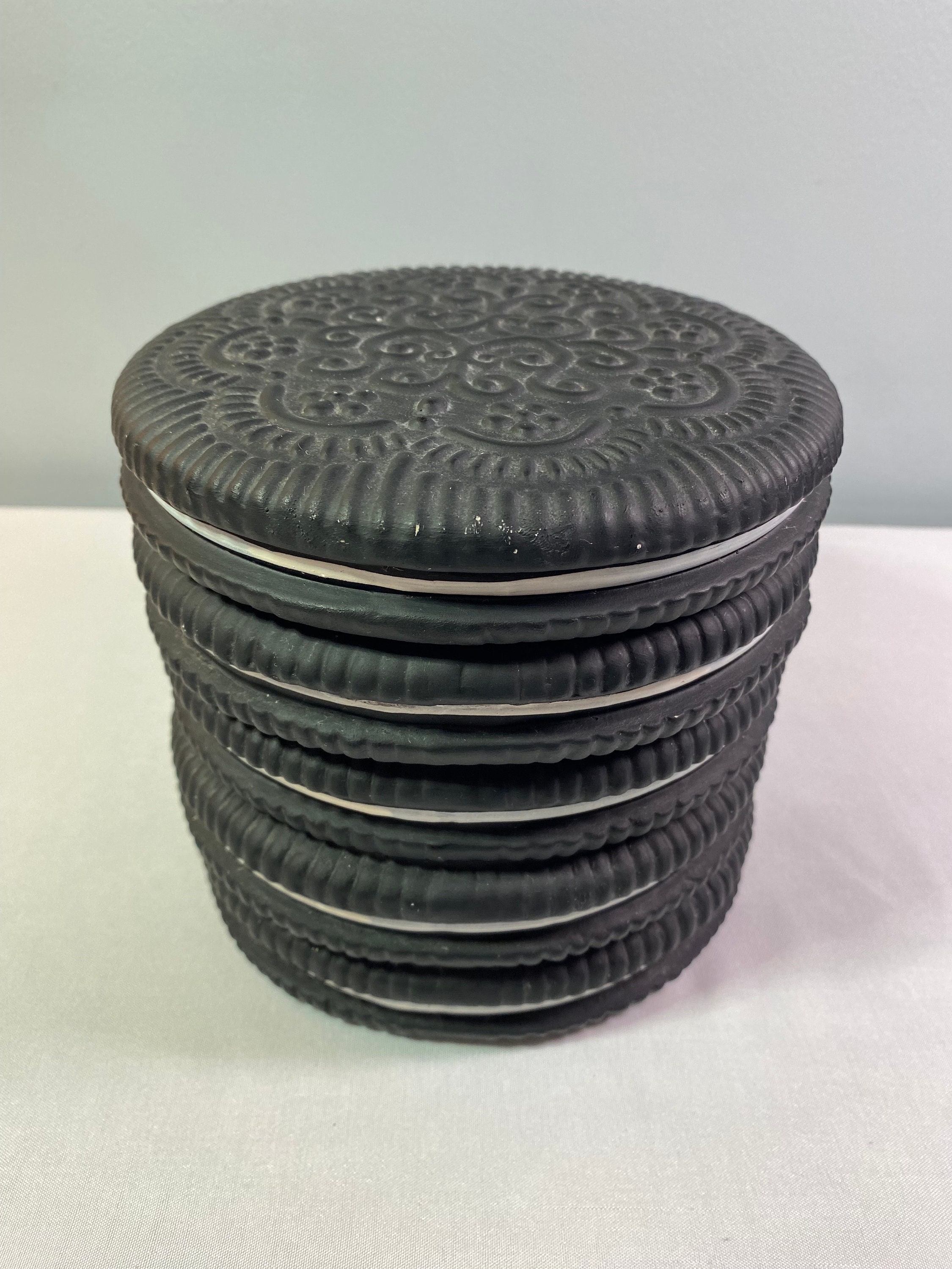 Vintage GHC & Taiwan Oreo Cookie Jars - Etsy