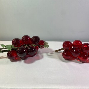 Mid-century Lucite Grapes - Etsy