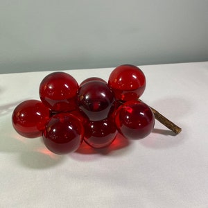 Mid-century Lucite Grapes - Etsy
