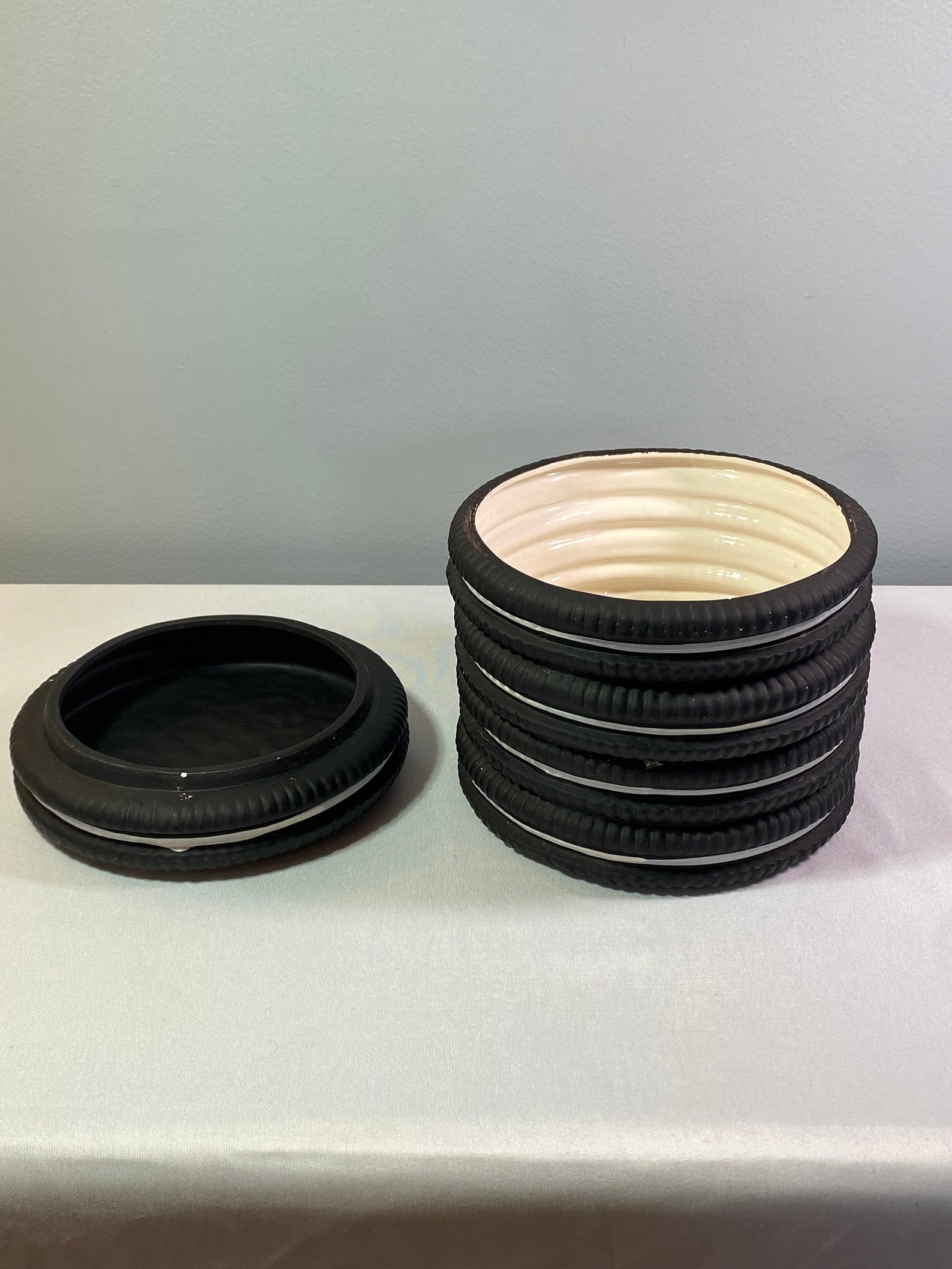 Vintage GHC & Taiwan Oreo Cookie Jars - Etsy