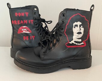 Hand Painted Horror Shoes - Etsy