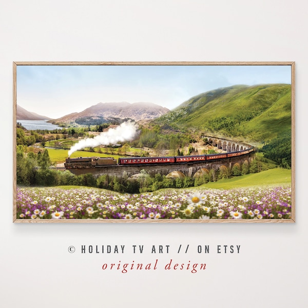 Train Art - Etsy