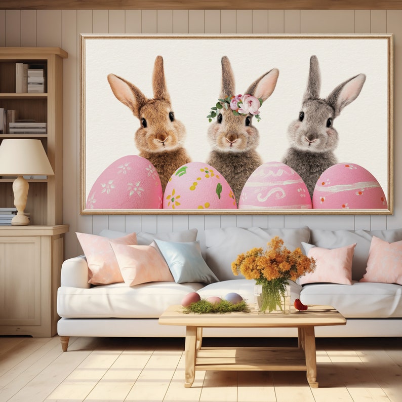 Easter Frame TV Art Samsung Frame TV Art Easter Bunny Tv Art Easter ...