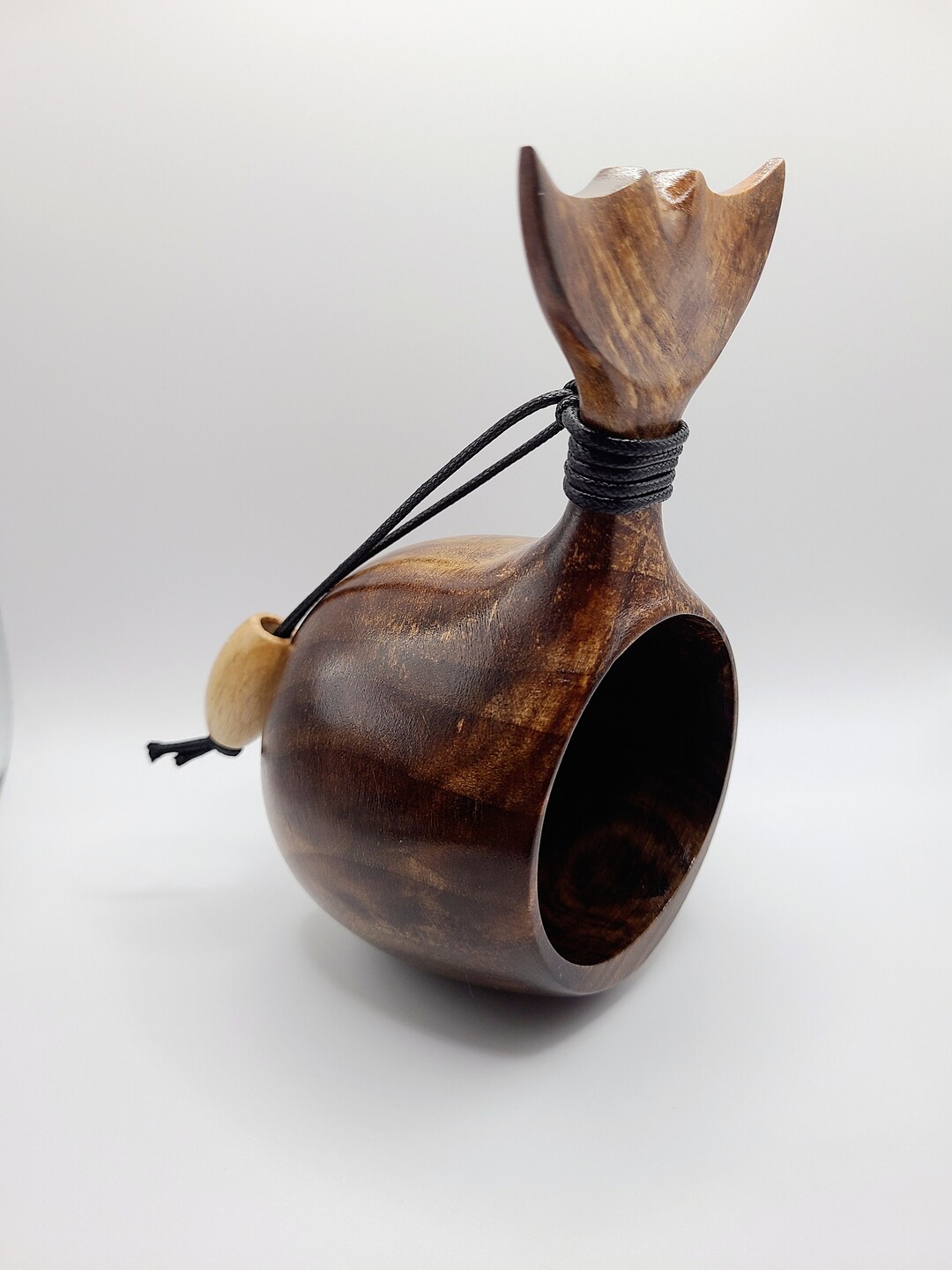 Hand Carved Wooden Coffee Cup, Wooden Mug, Kuksa Mug, Hand Crafted Gift ...