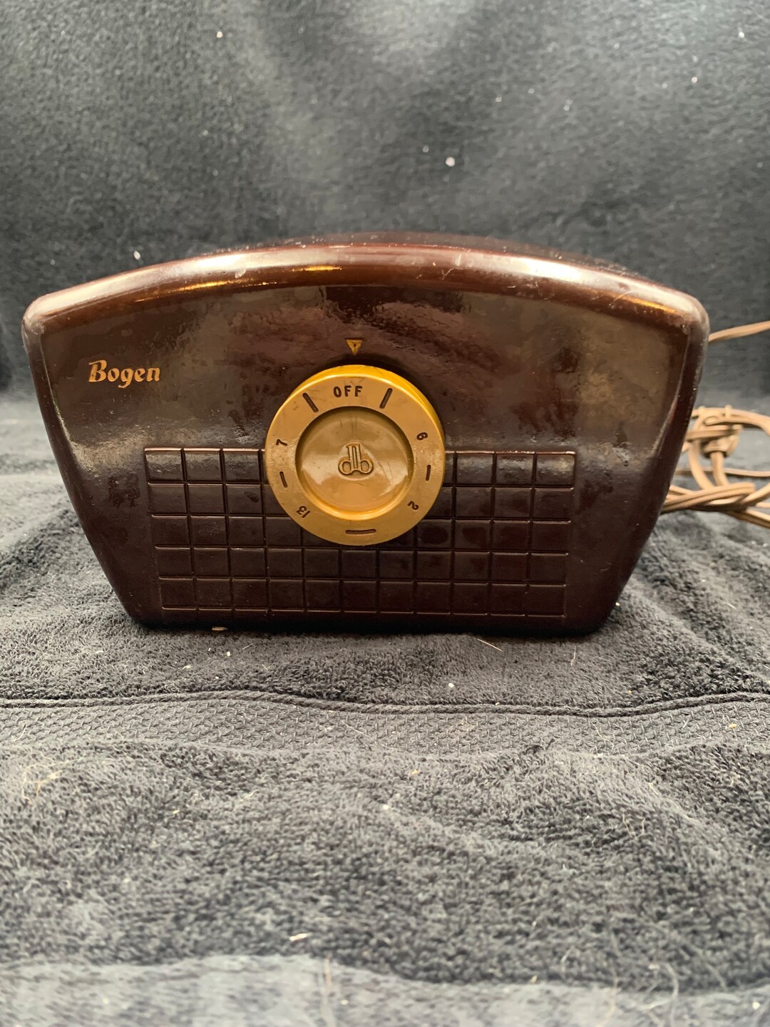 Vintage Bogen Model BB1-A Vacuum Tube VHF TV Signal Booster Bakelite - Etsy