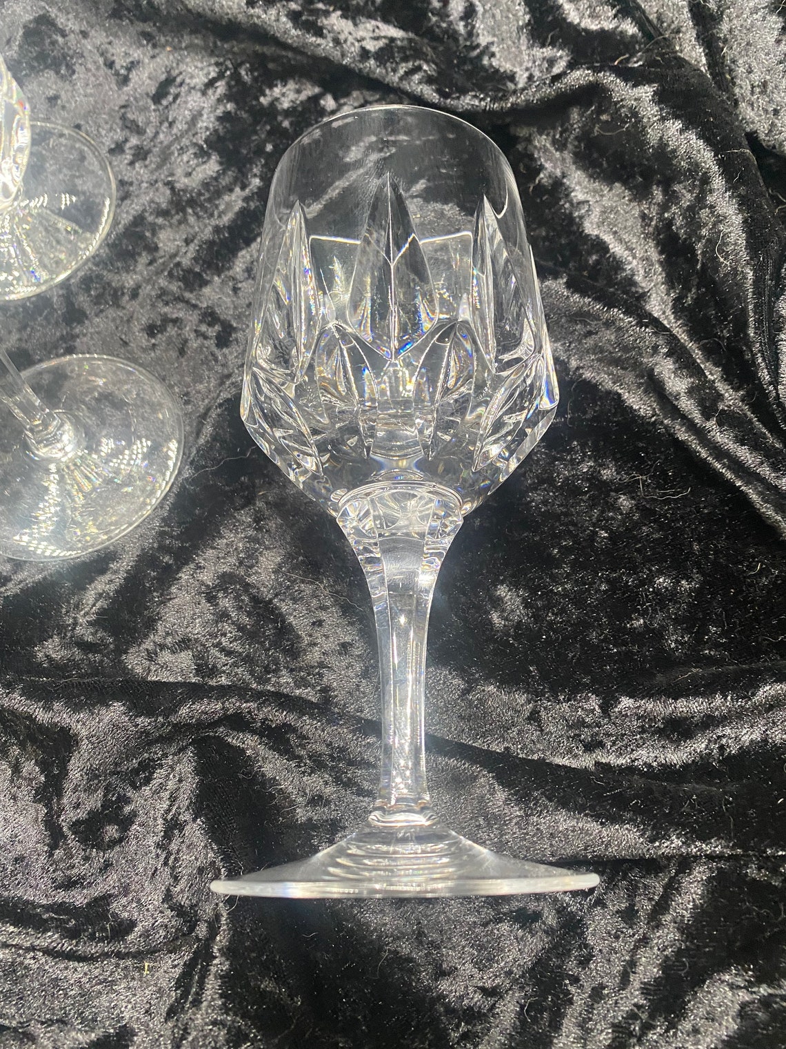Lot of 4 Nachtmann Bavarian Crystal Red Wine Glasses Helena Pattern - Etsy