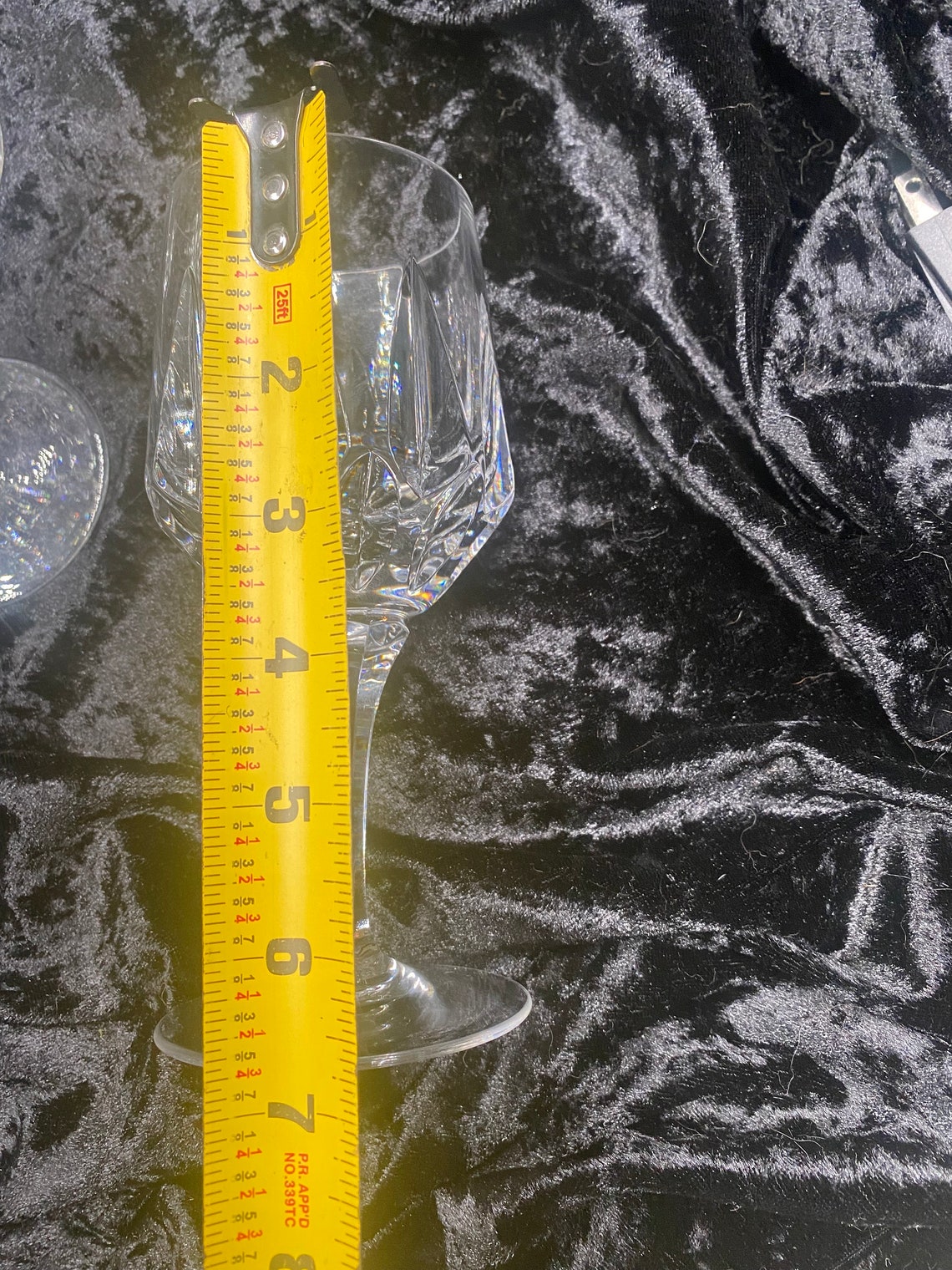 Lot of 4 Nachtmann Bavarian Crystal Red Wine Glasses Helena Pattern - Etsy