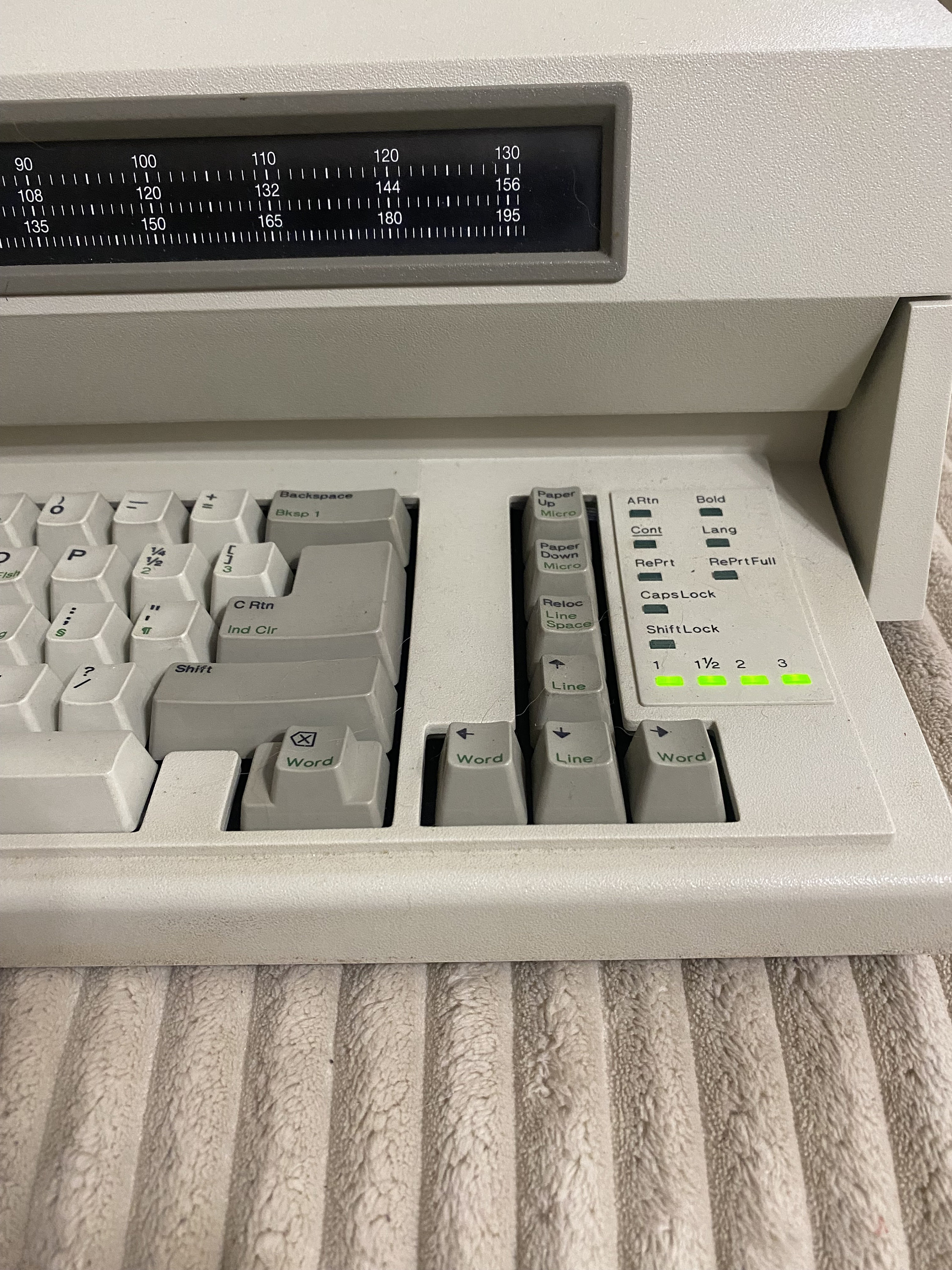 IBM Wheelwriter 10 Series II Electronic Typewriter Tested Working No ...