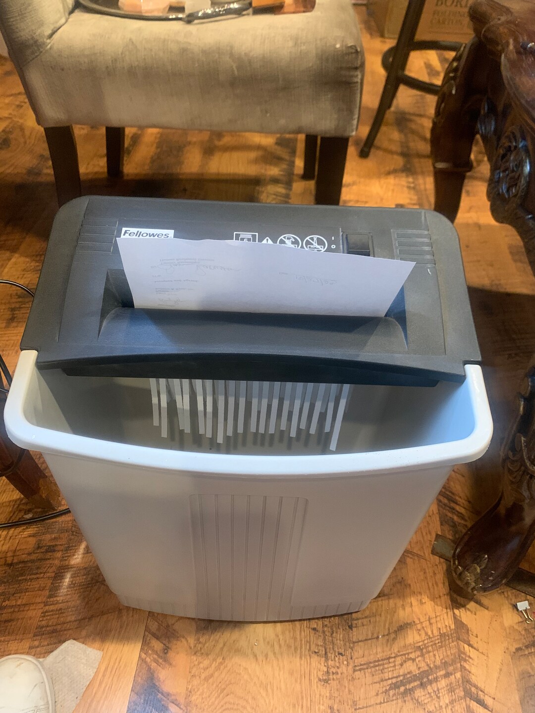 Fellowes Powershred PS 40 Paper Shredder With Can Tested - Etsy