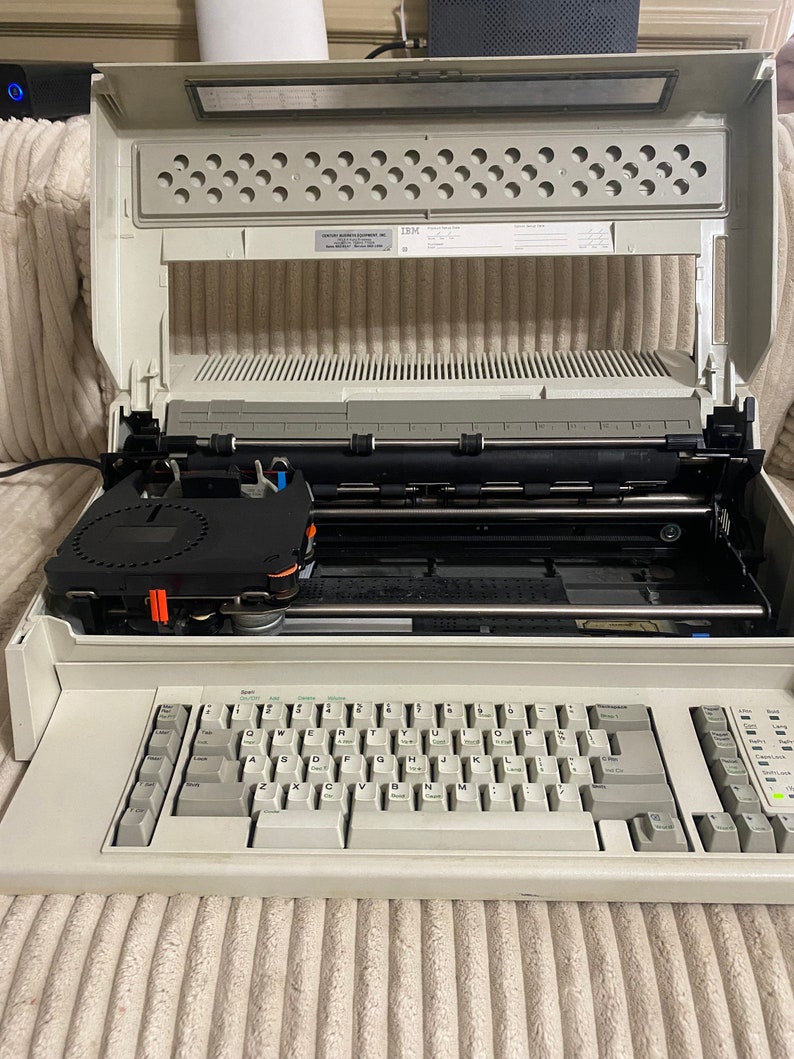IBM Wheelwriter 10 Series II Electronic Typewriter Tested Working No ...