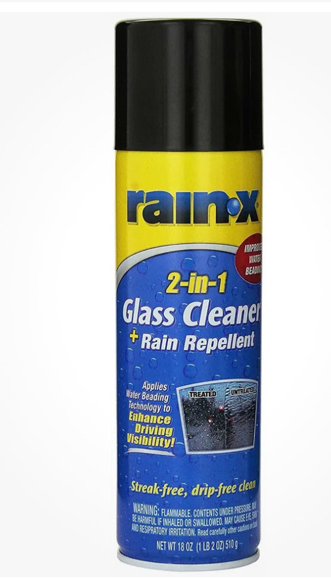 Rain-x 5080233 2-in-1 Glass Cleaner Plus Rain Repellent, 18 Ounce - Etsy