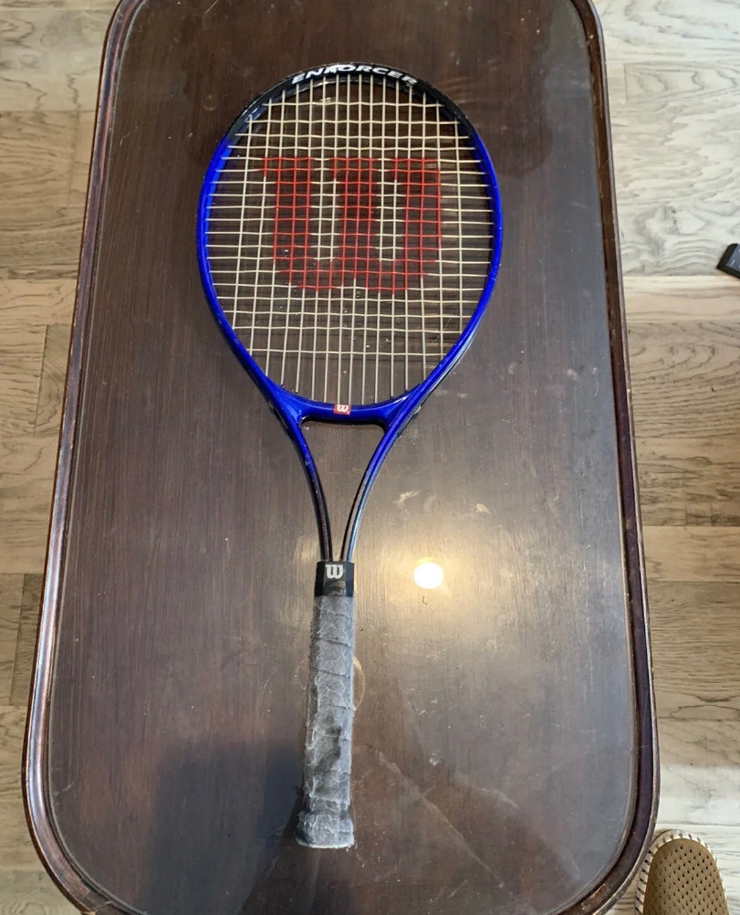 Used Wilson Enforcer Tennis Racquet 4 1/4 L2 - Etsy