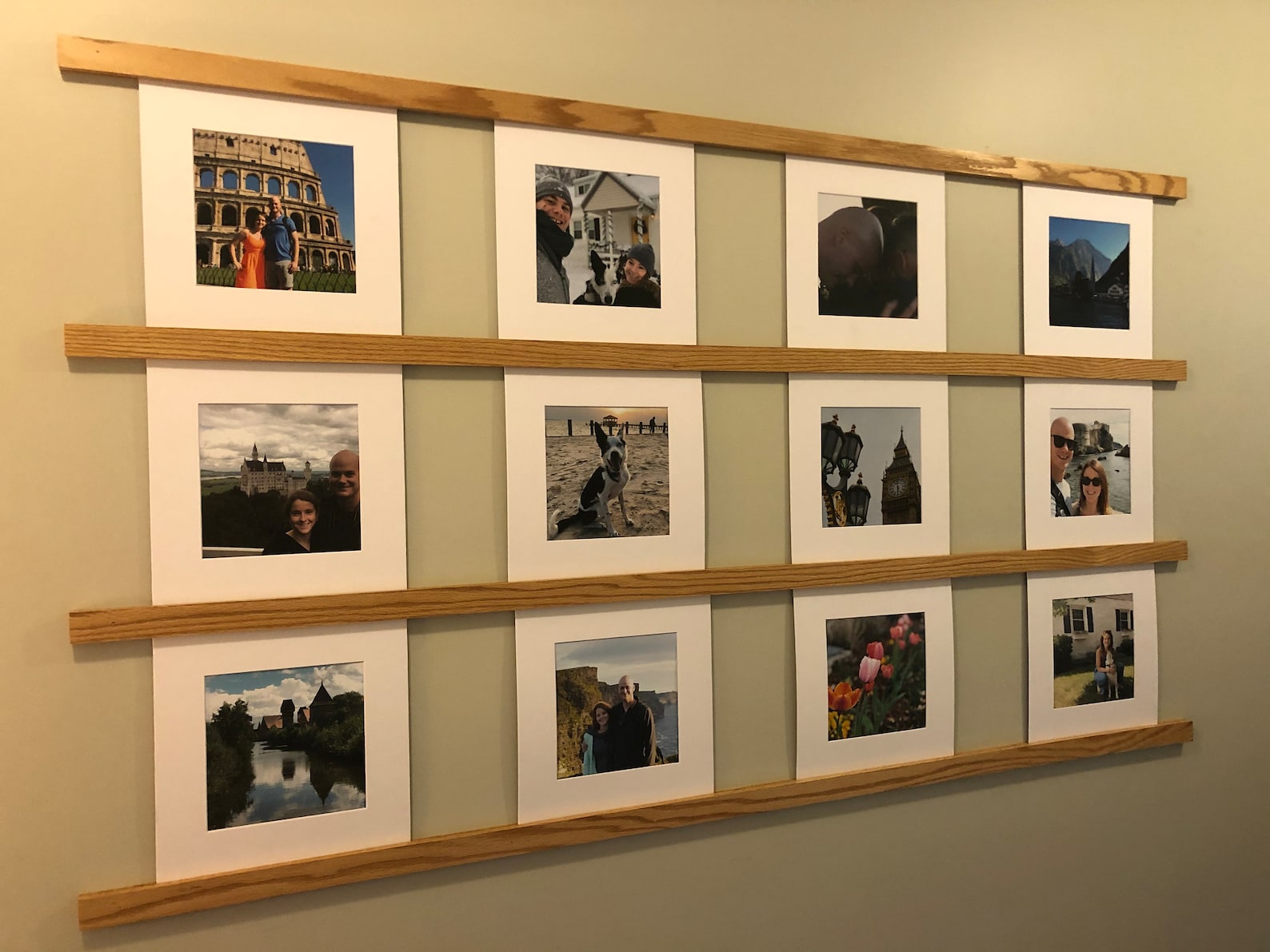 Photo Wall, Picture Wall, Art Display, Art Wall, - Etsy