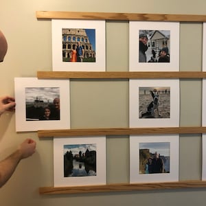 Photo Wall, Picture Wall, Art Display, Art Wall, - Etsy