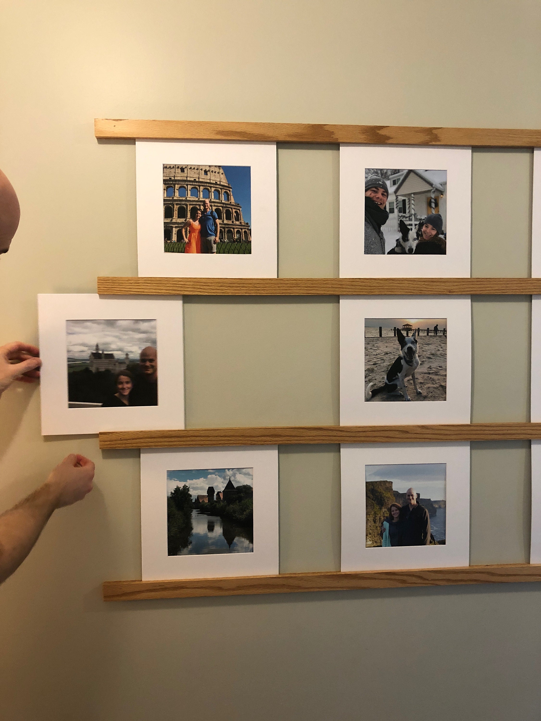 Photo Wall, Picture Wall, Art Display, Art Wall, - Etsy