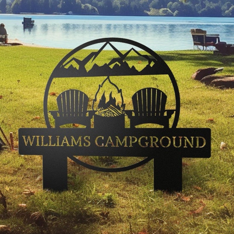 Campfire Sign - Etsy