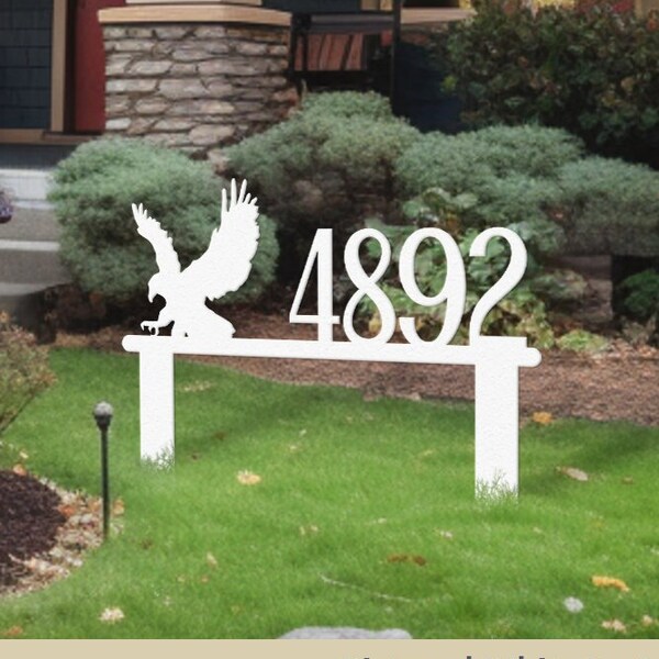 Eagle House Number - Etsy