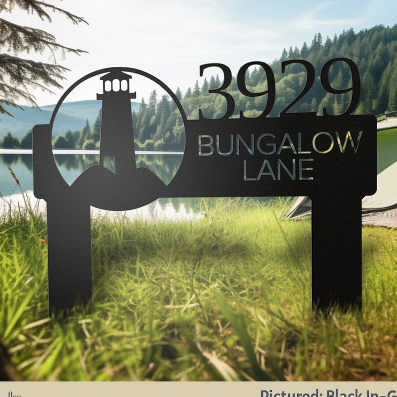 Lake House Numbers - Etsy