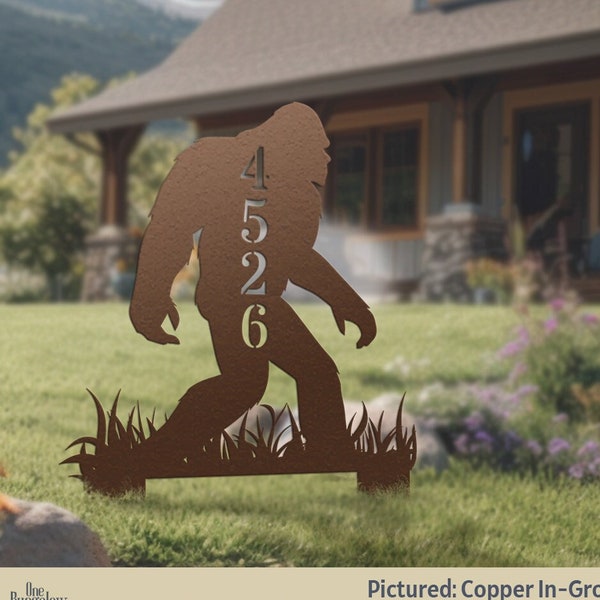 Bigfoot Large Yard Sign - Etsy