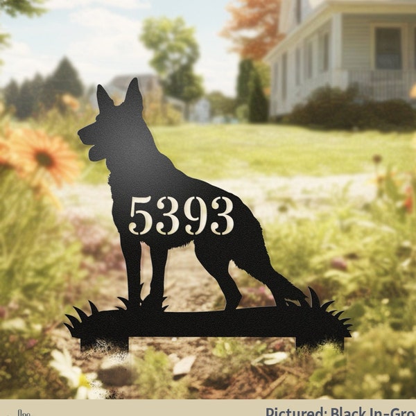 House Number Stake - Etsy