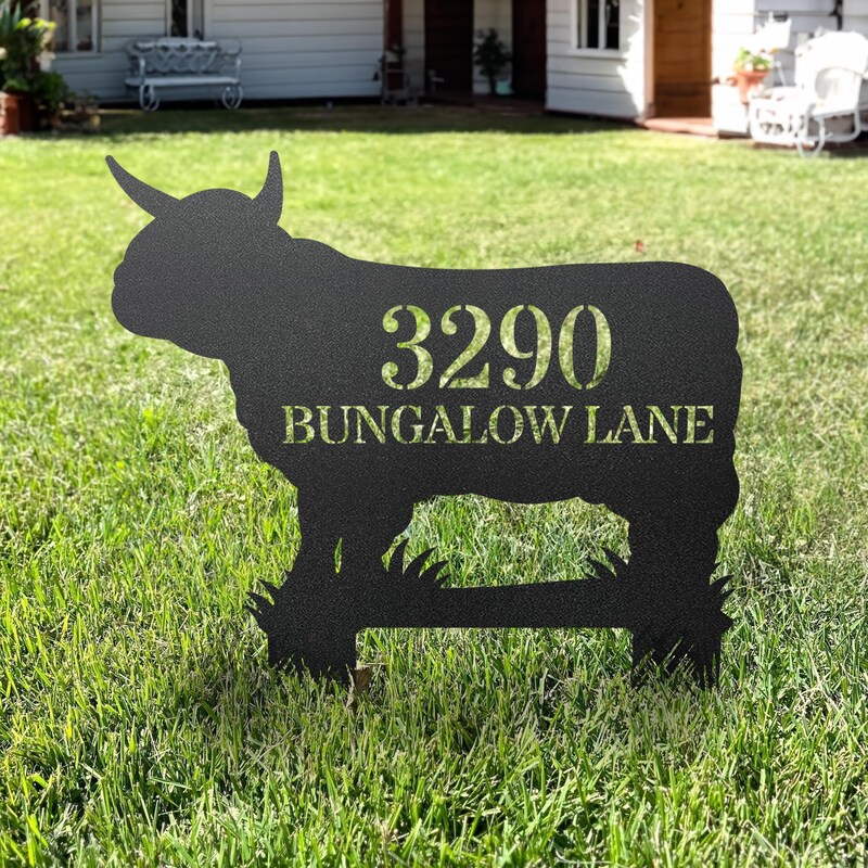Cattle Sign - Etsy