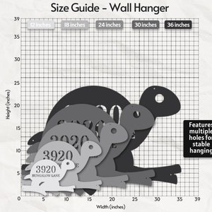 Box Turtle Shaped Address Sign for Driveway Beach House Number Sign ...