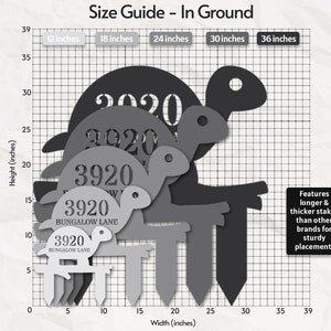 Box Turtle Shaped Address Sign for Driveway Beach House Number Sign ...