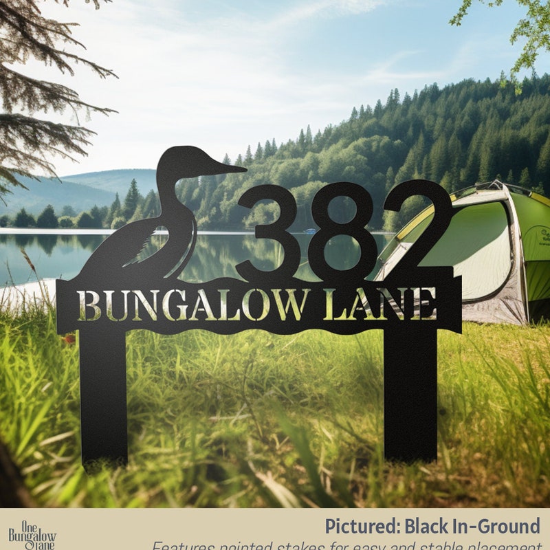 Lake House Numbers - Etsy