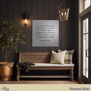 Custom Bible Verse Metal Wall Art: Christian Home Decor - Etsy