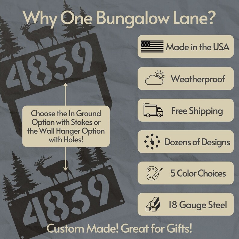 Box Turtle Shaped Address Sign for Driveway Beach House Number Sign ...