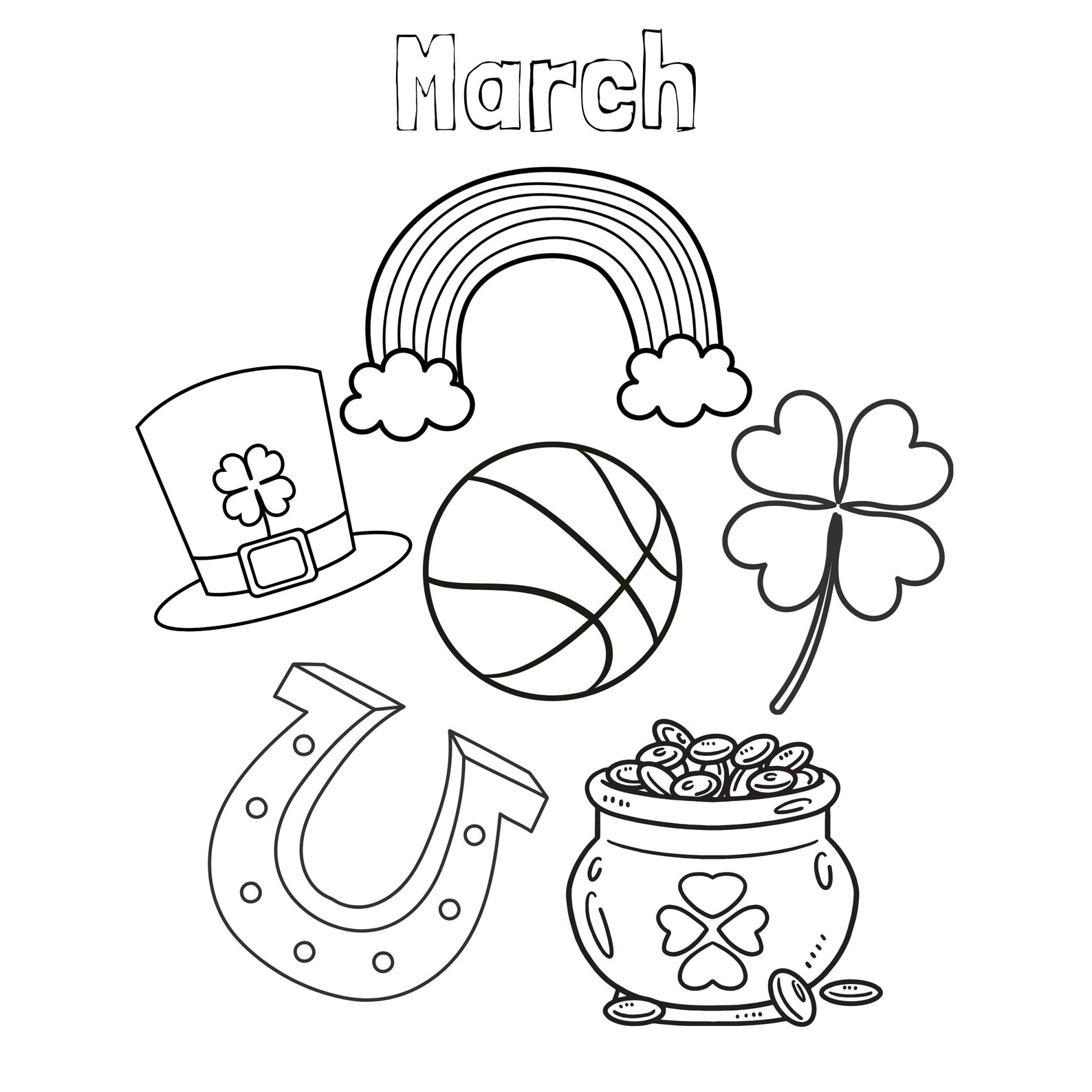 Seasonal Splendor: 12-month Coloring Book Adventure Digital Download ...