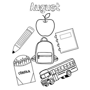 Seasonal Splendor: 12-month Coloring Book Adventure Digital Download ...