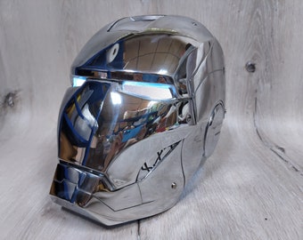 Iron Man Metal Helmet - Etsy
